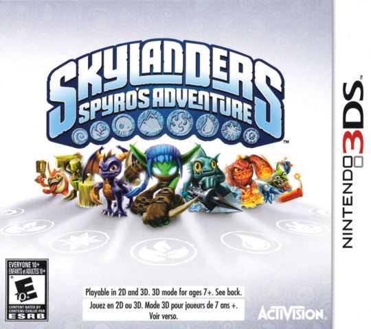 Skylanders: Spyro's Adventure (Nintendo 3DS, 2011) | Nerdbombers